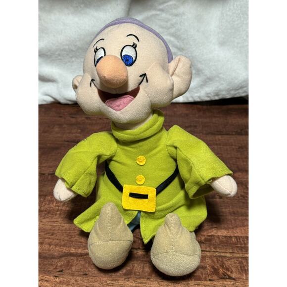 Disney | Toys | Walt Disney Vintage Dopey Plush Snow White And Seven ...
